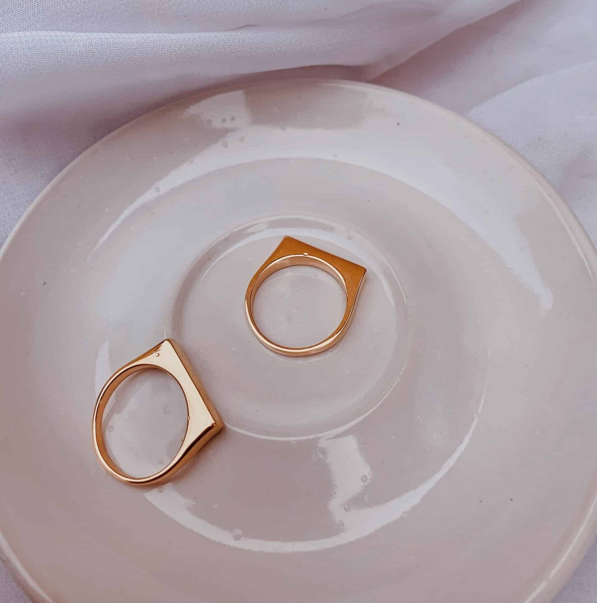 Straight cut ring - Estrogine